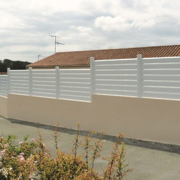 Clôture et Claustra sur mesure - Alu ou PVC | Atlantem