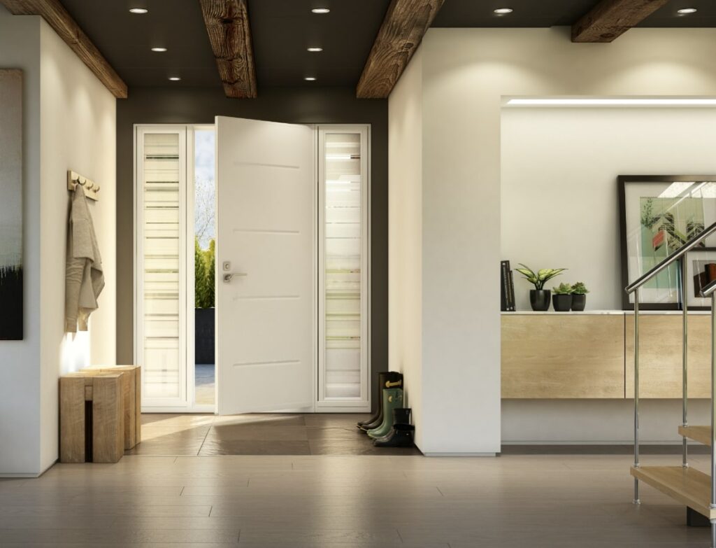 Porte d’entrée Acier : sur mesure et fabriquée en France | Atlantem