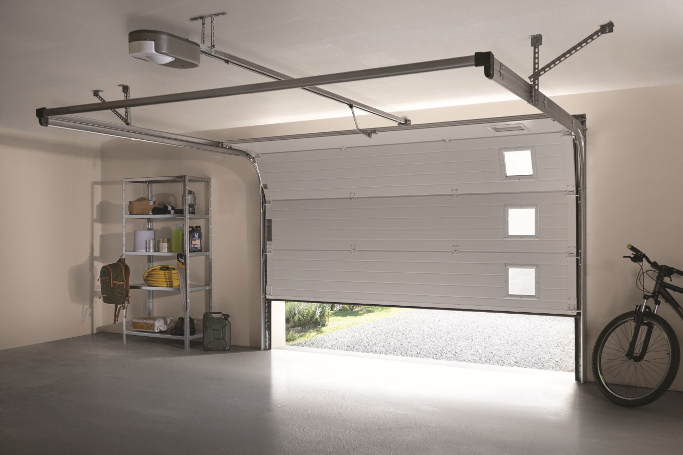 Porte de Garage Sectionnelle : sur mesure | Atlantem