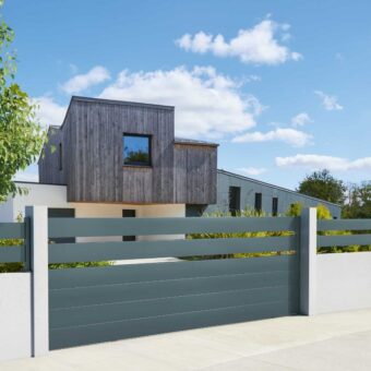 Portail Coulissant : sur mesure et fabriqué en France | Atlantem