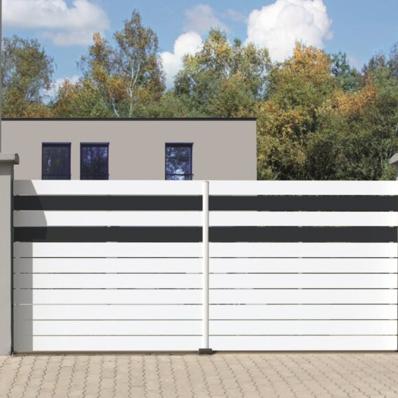 Portail Coulissant Télescopique : sur mesure | Atlantem